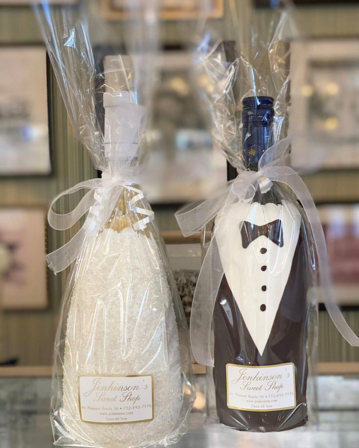 Chocolate Dipped Wine & Liquor Bottles | Sweet Shop