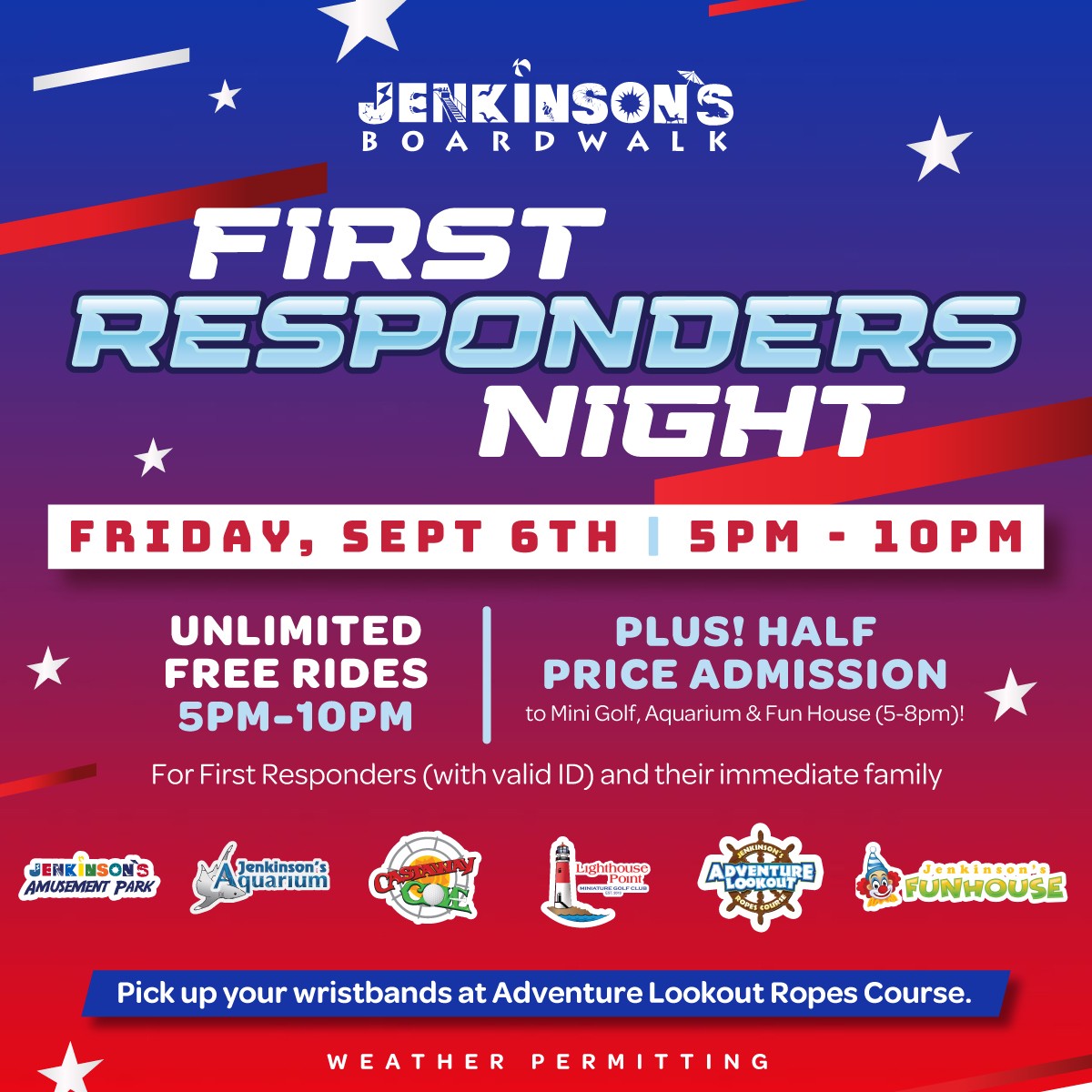 First Responders Night | Boardwalk